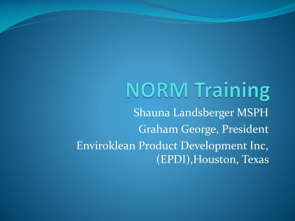 PPT - NORM Training PowerPoint Presentation, free download - ID:1894218
