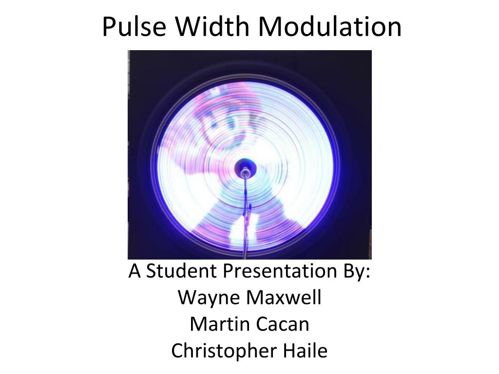 PPT - Pulse Width Modulation PowerPoint Presentation, free download ...