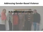 PPT - 2. Understanding Gender-based Violence PowerPoint Presentation ...