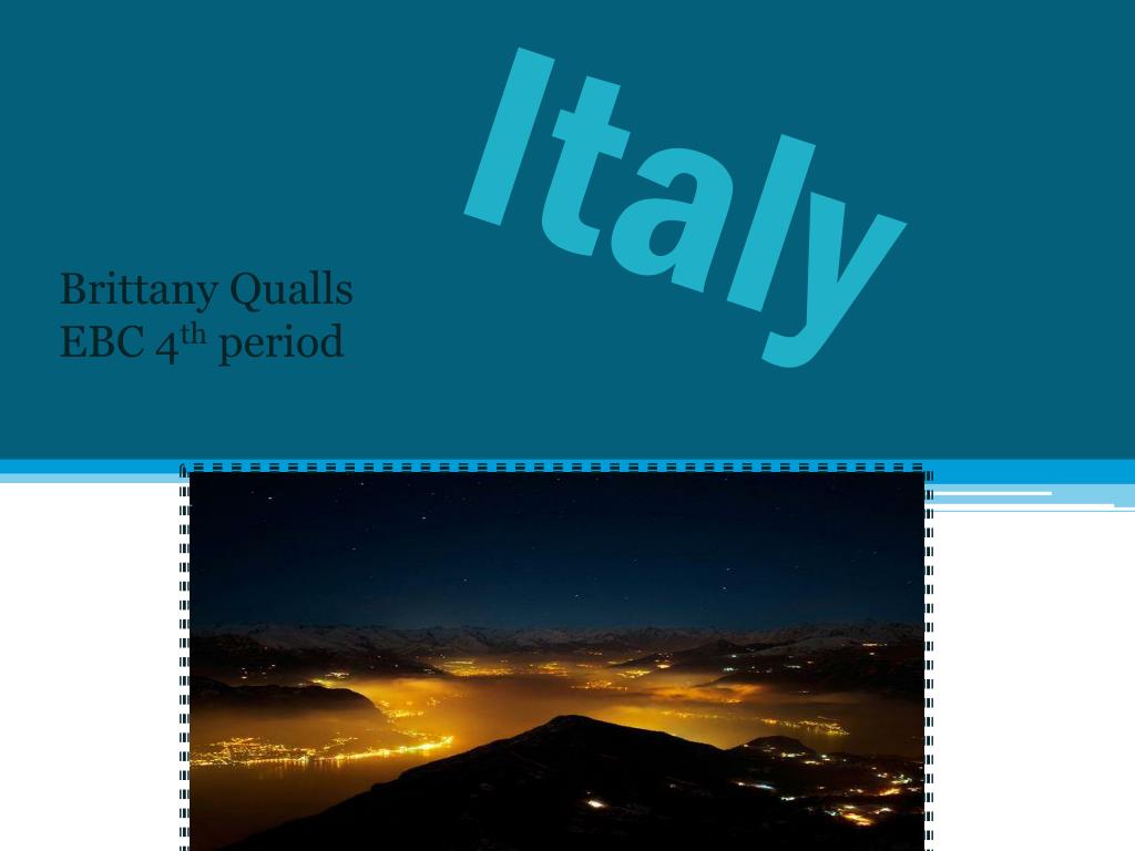 PPT - Italy PowerPoint Presentation, free download - ID:1895906