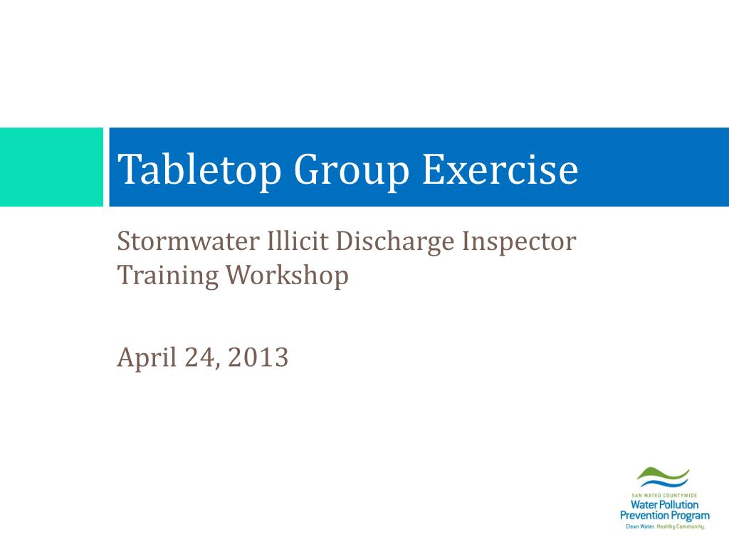 PPT - Tabletop Group Exercise PowerPoint Presentation, free download ...