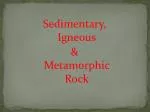 PPT - Nonconformity - sedimentary rocks over crystalline (metamorphic ...