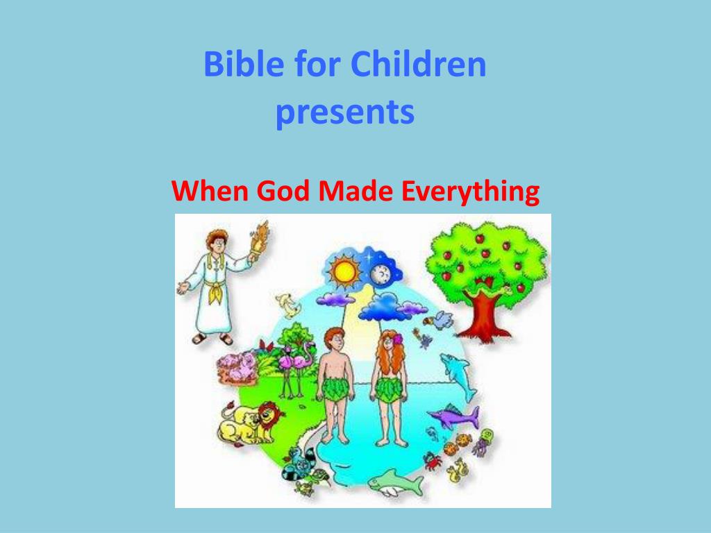 PPT - God's Creation Story for Kids PowerPoint Presentation, free ...