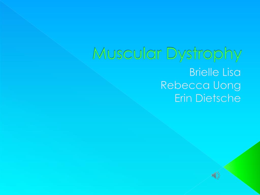 PPT - Muscular Dystrophy PowerPoint Presentation, free download - ID ...