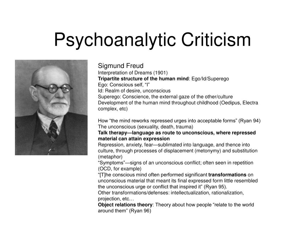 PPT - Psychoanalytic Criticism PowerPoint Presentation, free download - ID:1898763