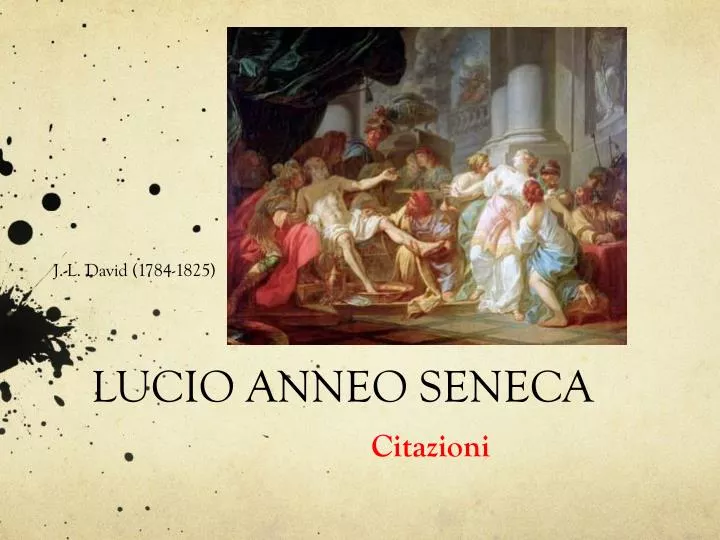 PPT - LUCIO ANNEO SENECA PowerPoint Presentation, free download - ID ...