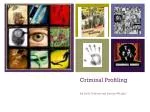 PPT - Criminal Profiling PowerPoint Presentation, free download - ID ...