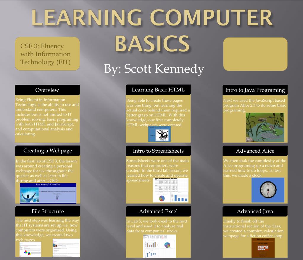PPT - Learning Computer Basics PowerPoint Presentation, free download ...