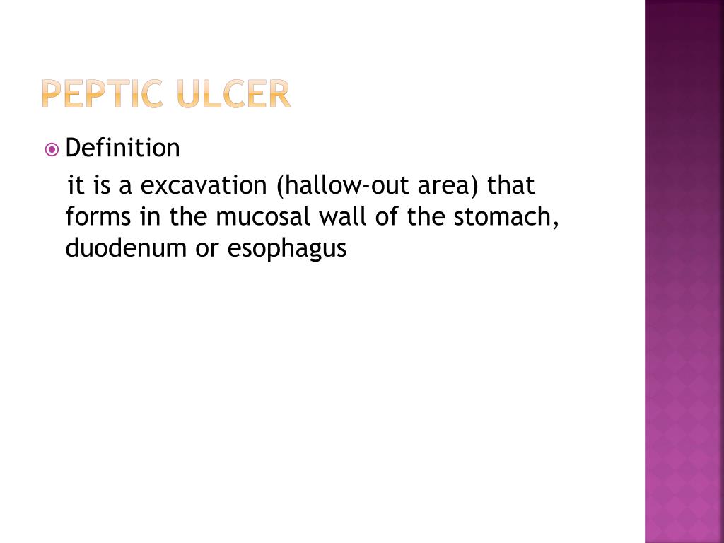 PPT - Peptic ulcer PowerPoint Presentation, free download - ID:1904046