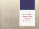 PPT - Overview of the New Massachusetts Educator Evaluation Framework ...