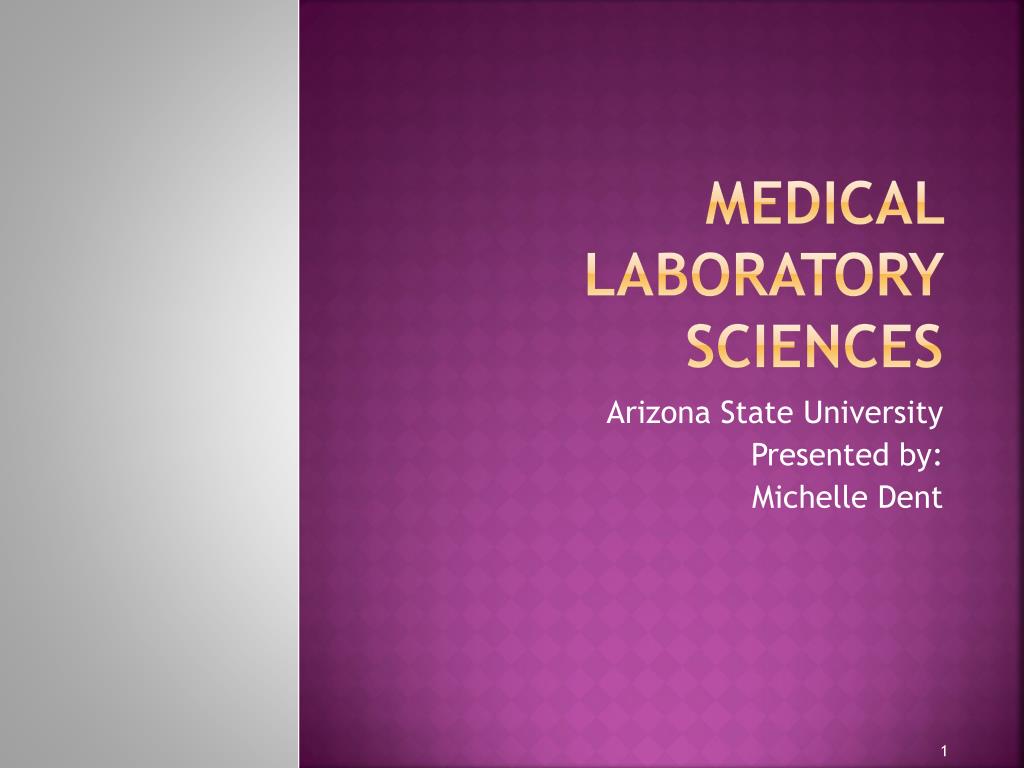 PPT - Medical Laboratory Sciences PowerPoint Presentation, free ...