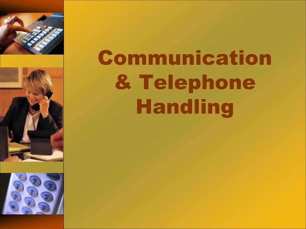 PPT - Communication & Telephone Handling PowerPoint Presentation - ID ...
