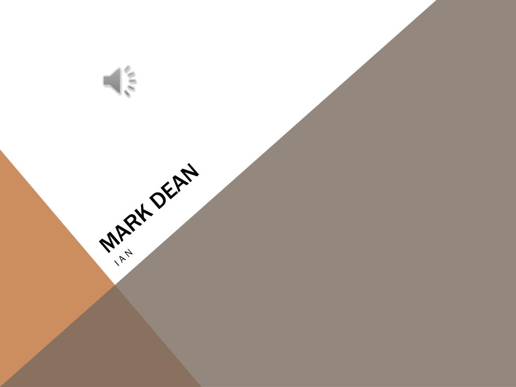 PPT - Mark Dean PowerPoint Presentation, free download - ID:1907906