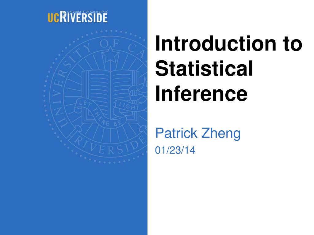 PPT - Introduction to Statistical Inference PowerPoint Presentation, free download - ID:1909711