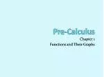 PPT - Pre- Calculus PowerPoint Presentation, free download - ID:2637542