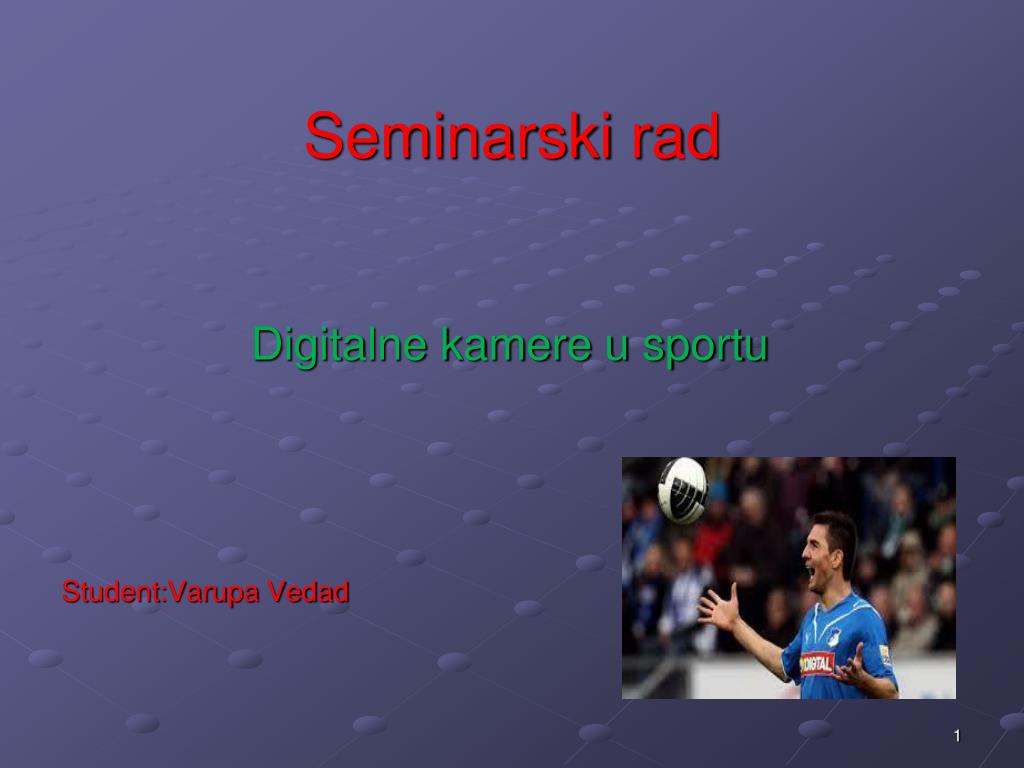 PPT - Seminarski rad PowerPoint Presentation, free download - ID:1912445
