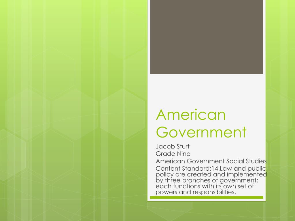 PPT - American Government PowerPoint Presentation, free download - ID ...