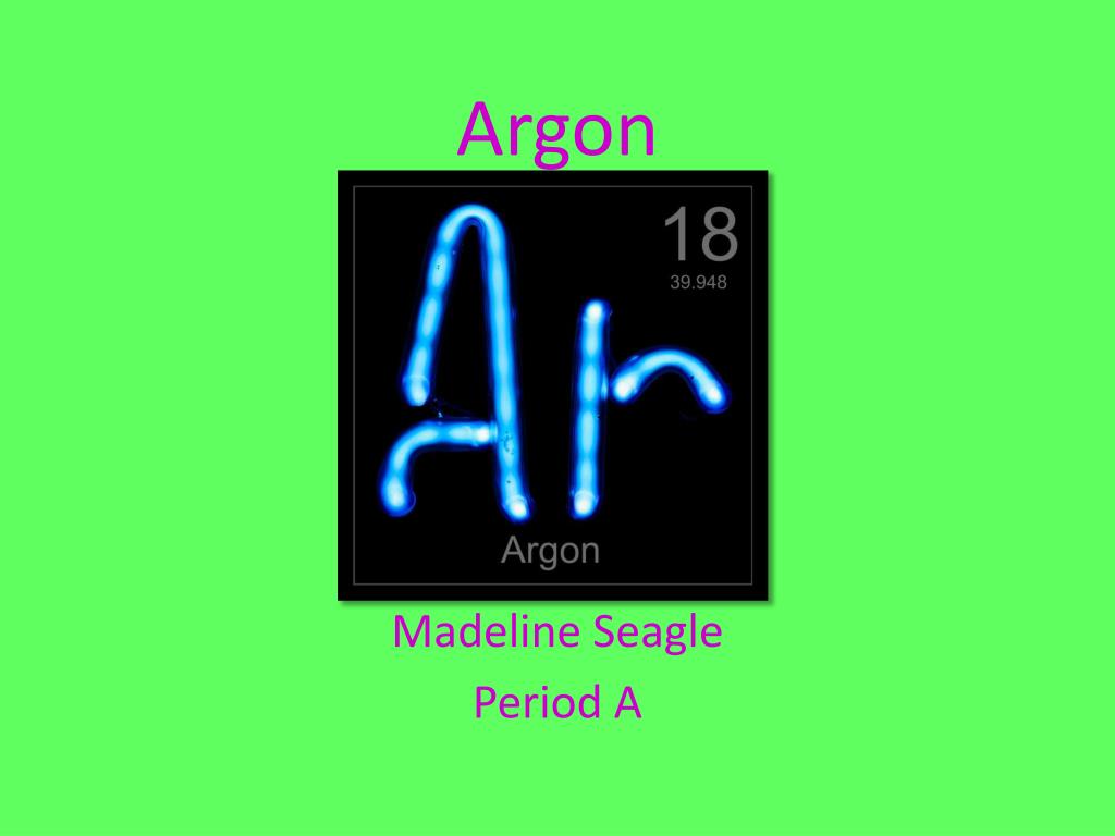 PPT - Argon PowerPoint Presentation, free download - ID:1913556