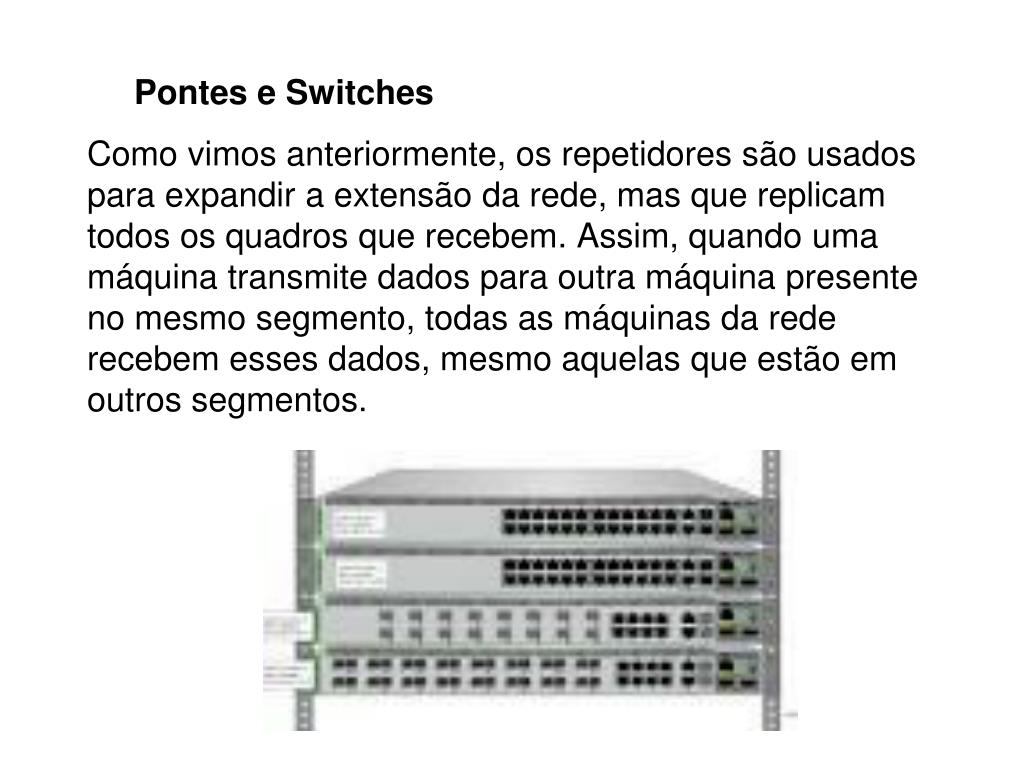 PPT - Pontes e Switches PowerPoint Presentation, free download - ID:1916110