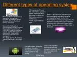 PPT - Types of Operating System PowerPoint Presentation, free download ...