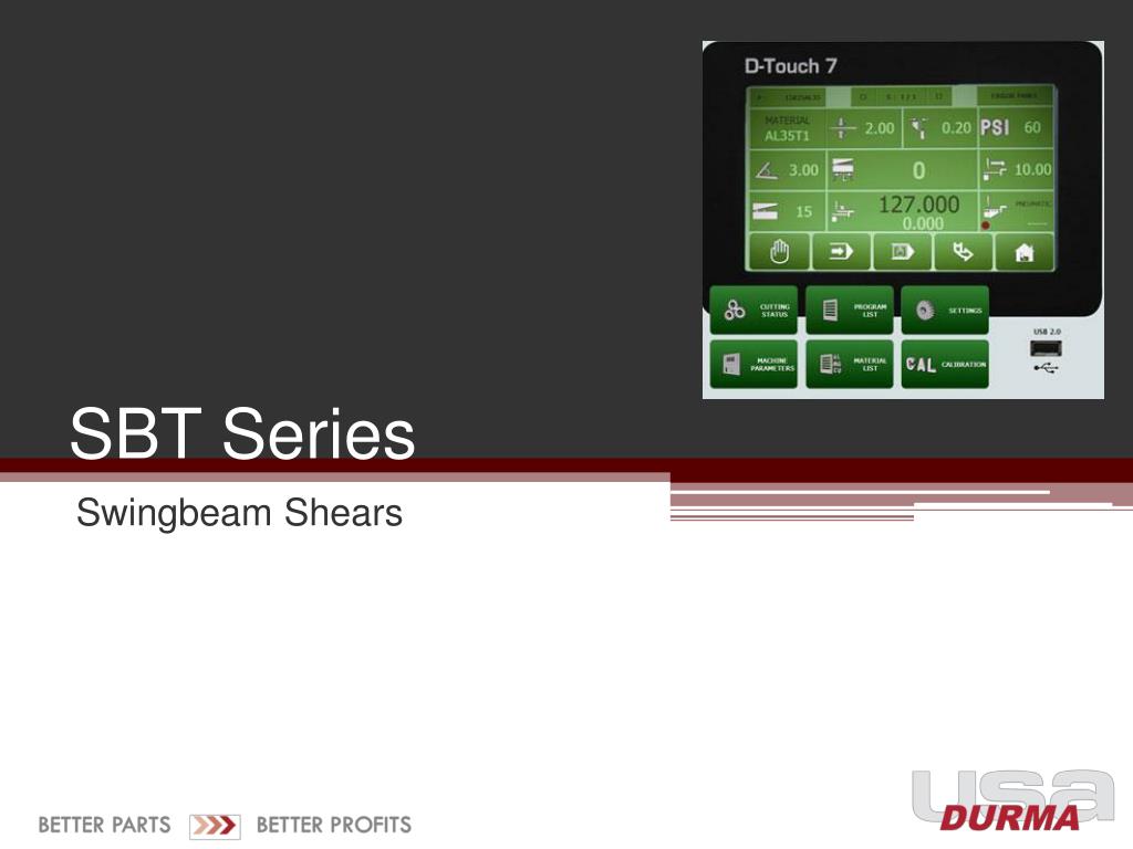 PPT - SBT Series PowerPoint Presentation, free download - ID:1916415
