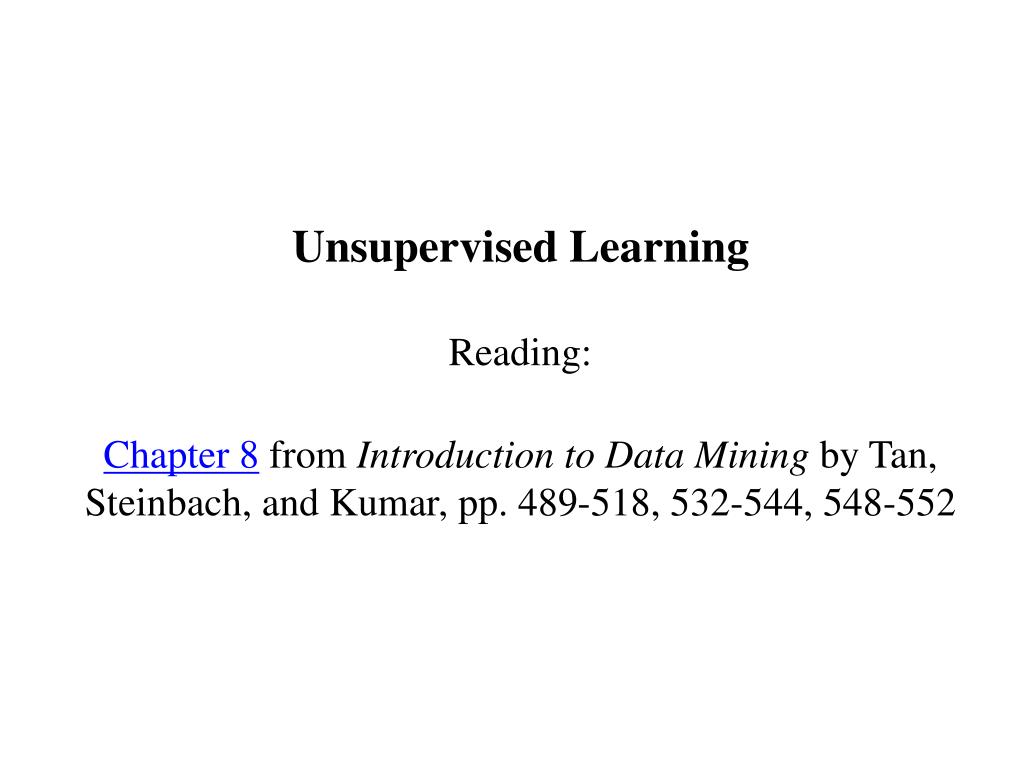 PPT - Supervised learning vs. unsupervised learning PowerPoint ...