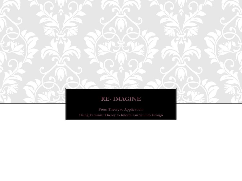 PPT - Re- Imagine PowerPoint Presentation, free download - ID:1918278