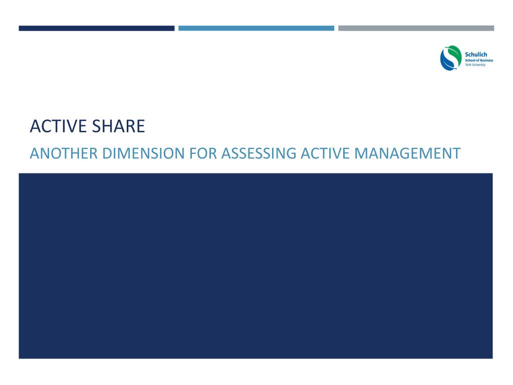PPT - Active Share PowerPoint Presentation, free download - ID:1918396