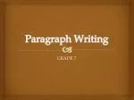 PPT - Stoplight Paragraph Writing PowerPoint Presentation, free ...