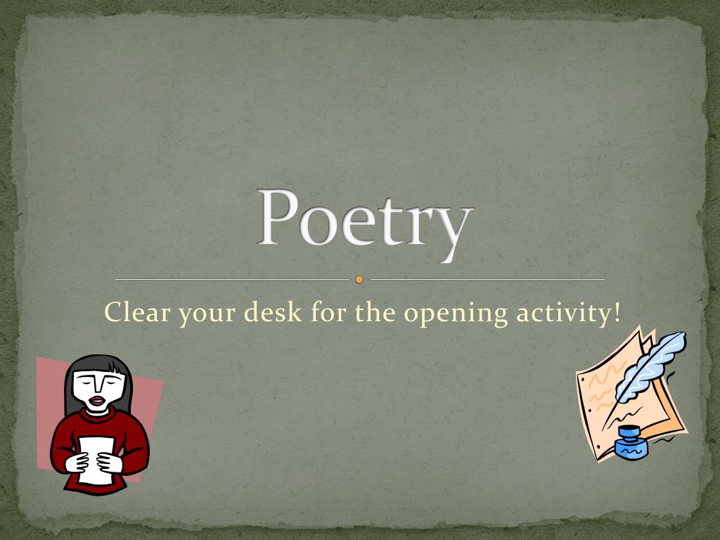 PPT - Poetry PowerPoint Presentation, free download - ID:1919393