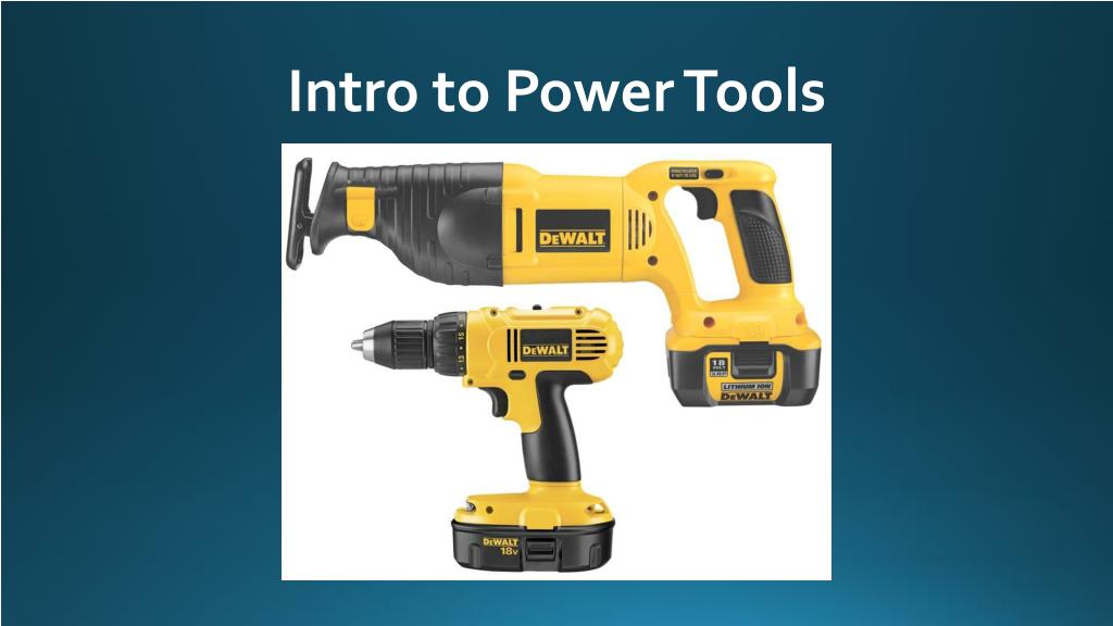 PPT - Intro to Power Tools PowerPoint Presentation, free download - ID ...