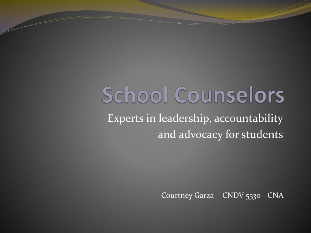 PPT - School Counselors PowerPoint Presentation, free download - ID:1921118