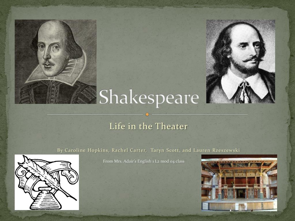 PPT - Shakespeare PowerPoint Presentation, free download - ID:1922626