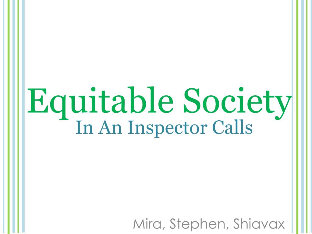 PPT - Equitable Society PowerPoint Presentation, free download - ID:1922700