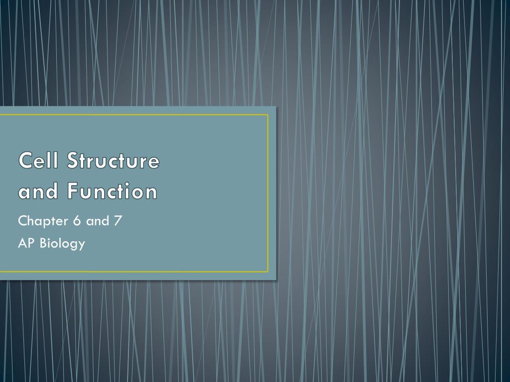 PPT - Understanding Cell Structure and Function: Key Concepts for AP ...