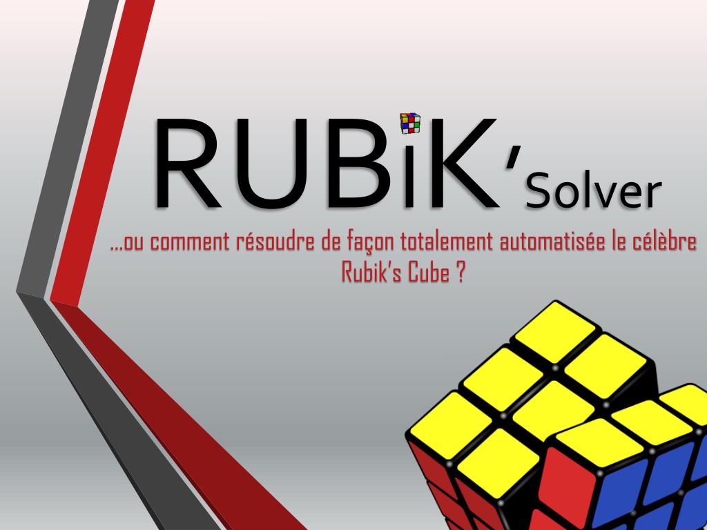 PPT - RUB I K ’ Solver PowerPoint Presentation, free download - ID:1923999