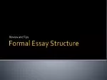 PPT - Essay Structure PowerPoint Presentation, free download - ID:4341645