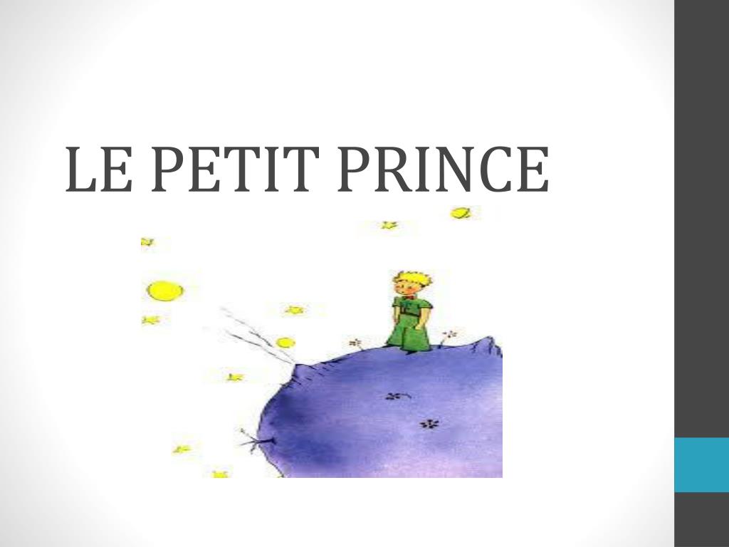 PPT - LE PETIT PRINCE PowerPoint Presentation, free download - ID:1928464