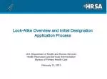 PPT - pin 2009-06: fqhc look-alike guidelines and application ...