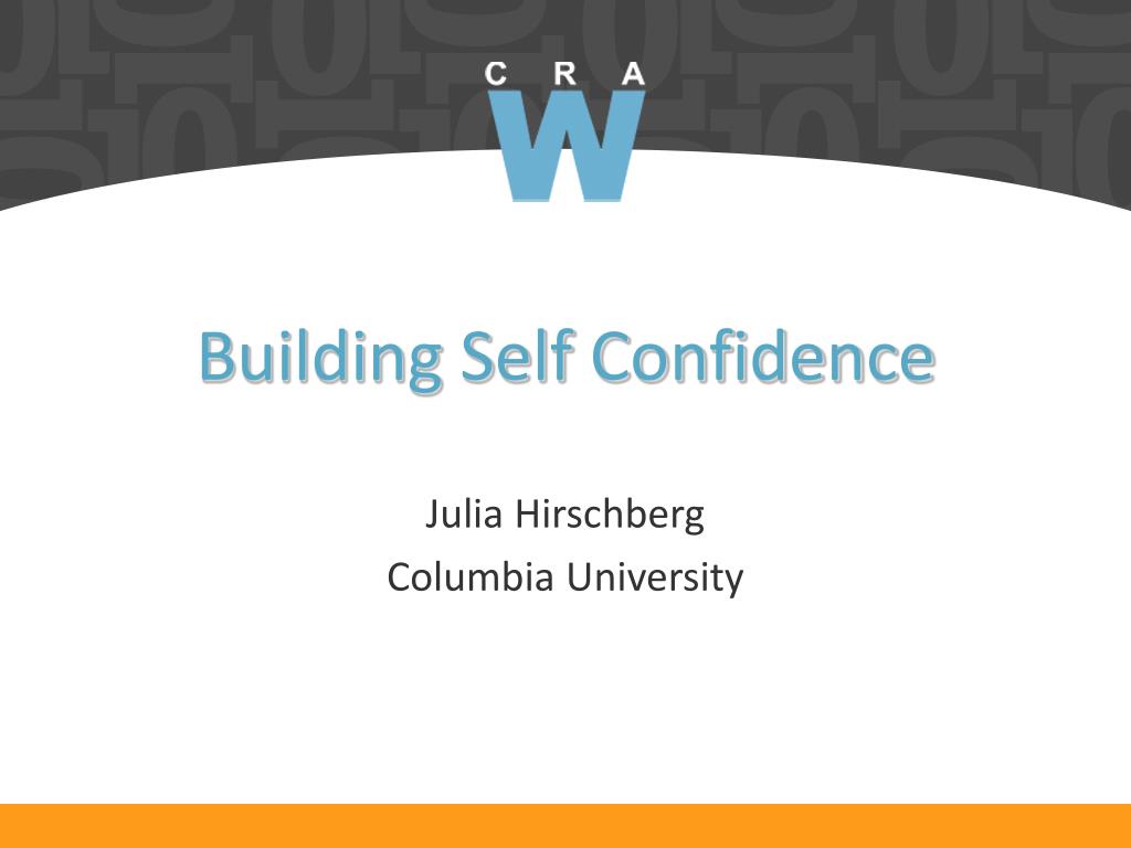 PPT - Building Self Confidence PowerPoint Presentation, free download ...