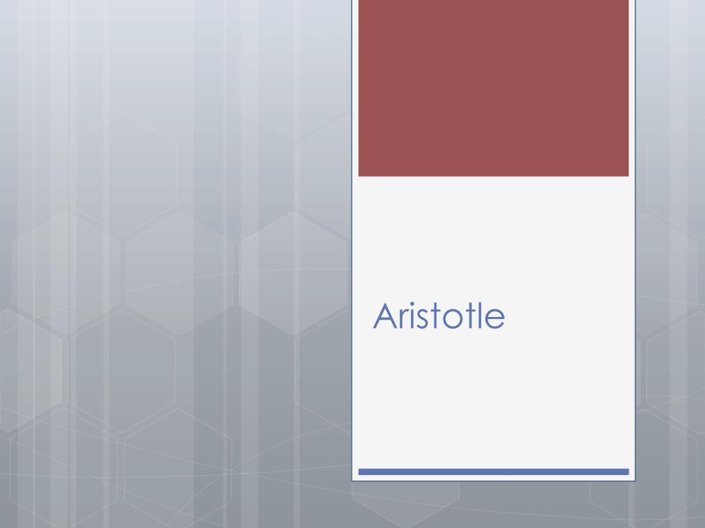 PPT - Aristotle PowerPoint Presentation, free download - ID:1932715