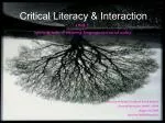 PPT - Critical Literacy PowerPoint Presentation, free download - ID:3266449