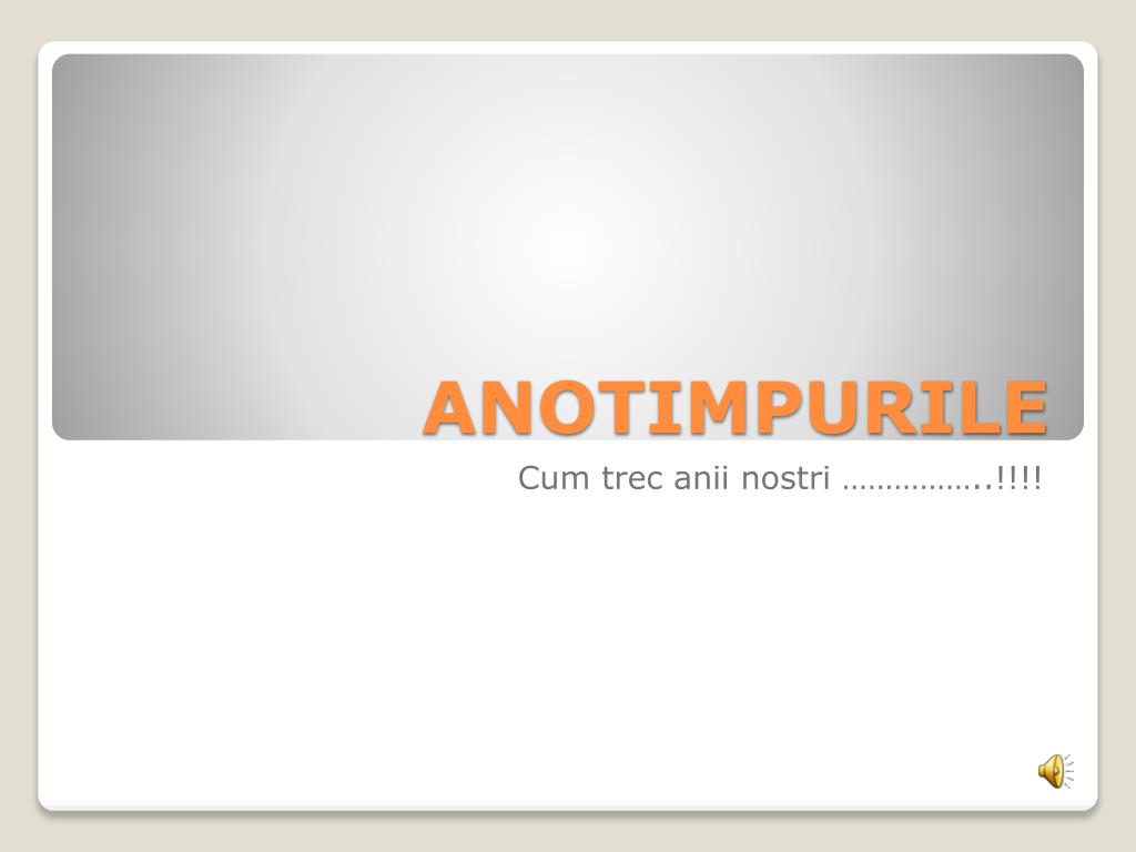 PPT - ANOTIMPURILE PowerPoint Presentation, free download - ID:1933299