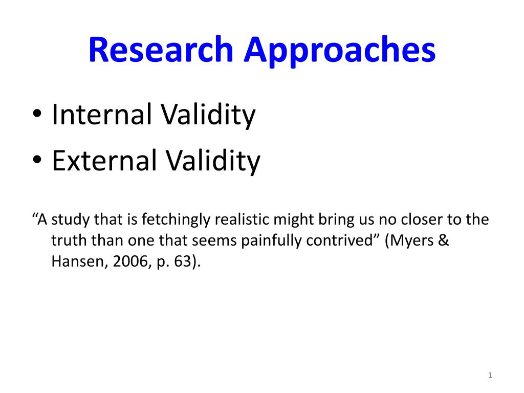 PPT - Research Approaches PowerPoint Presentation, free download - ID ...