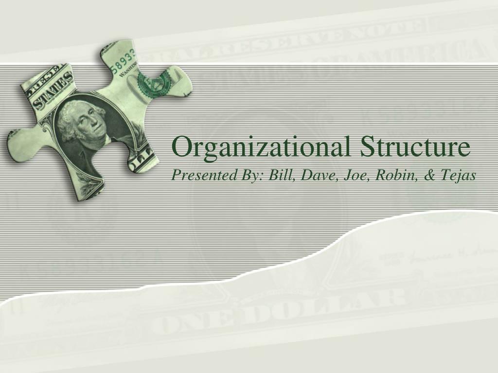 PPT - Organizational Structure PowerPoint Presentation, free download ...