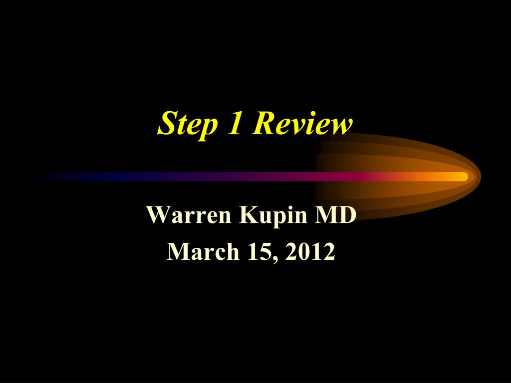 PPT - Step 1 Review PowerPoint Presentation, free download - ID:1936875