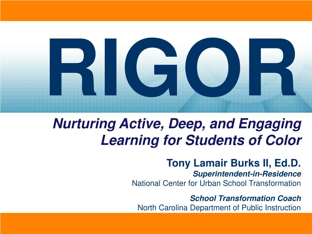 PPT - RIGOR PowerPoint Presentation, free download - ID:1938922