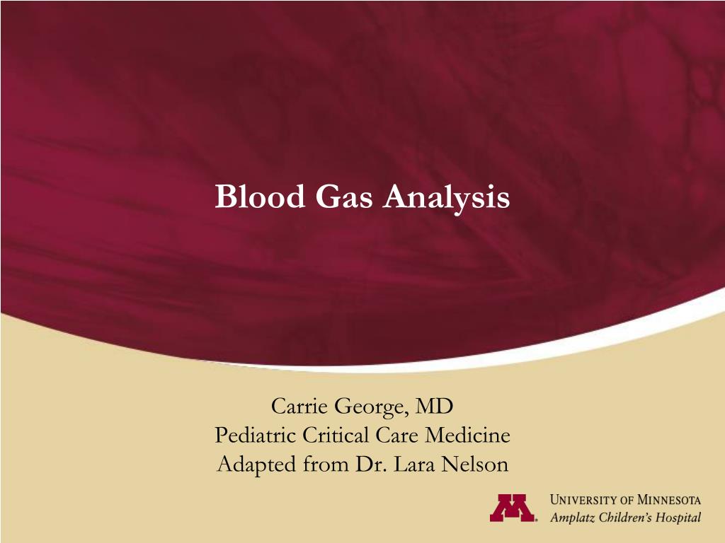 PPT - Blood Gas Analysis PowerPoint Presentation, free download - ID ...