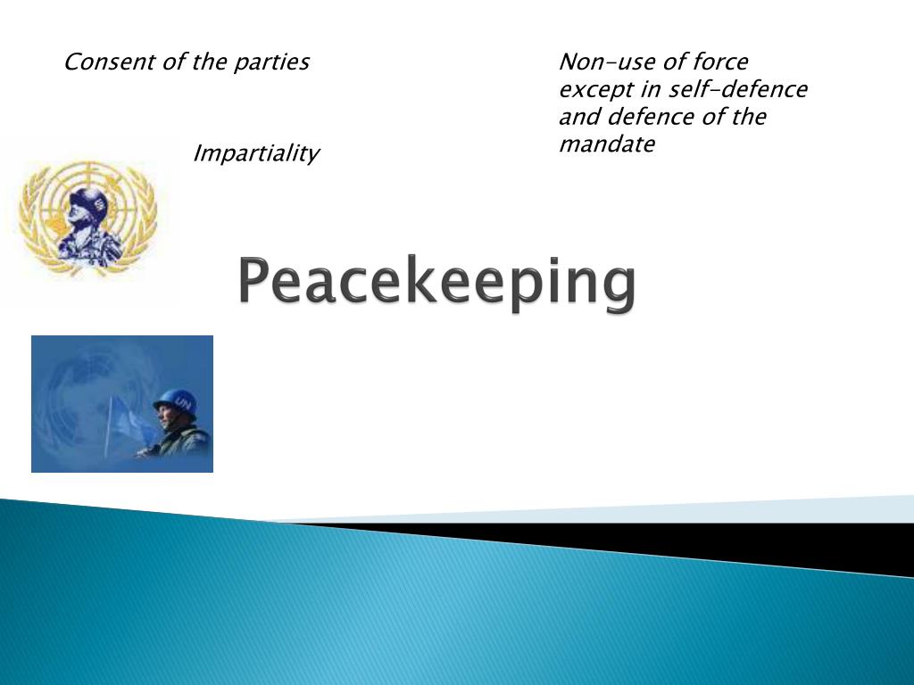 PPT - Peacekeeping PowerPoint Presentation, free download - ID:1941019