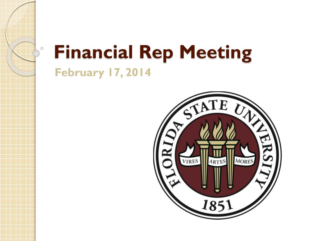 PPT - Financial Rep Meeting PowerPoint Presentation, free download - ID ...